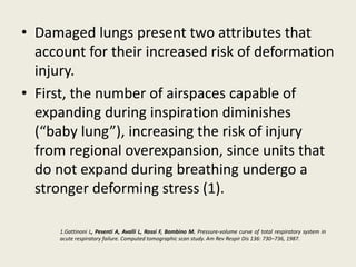 Tissue biomechanics in lung diseases | PPT