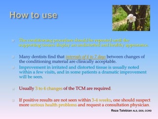 Tissue conditioner / Soft liner | PPTX