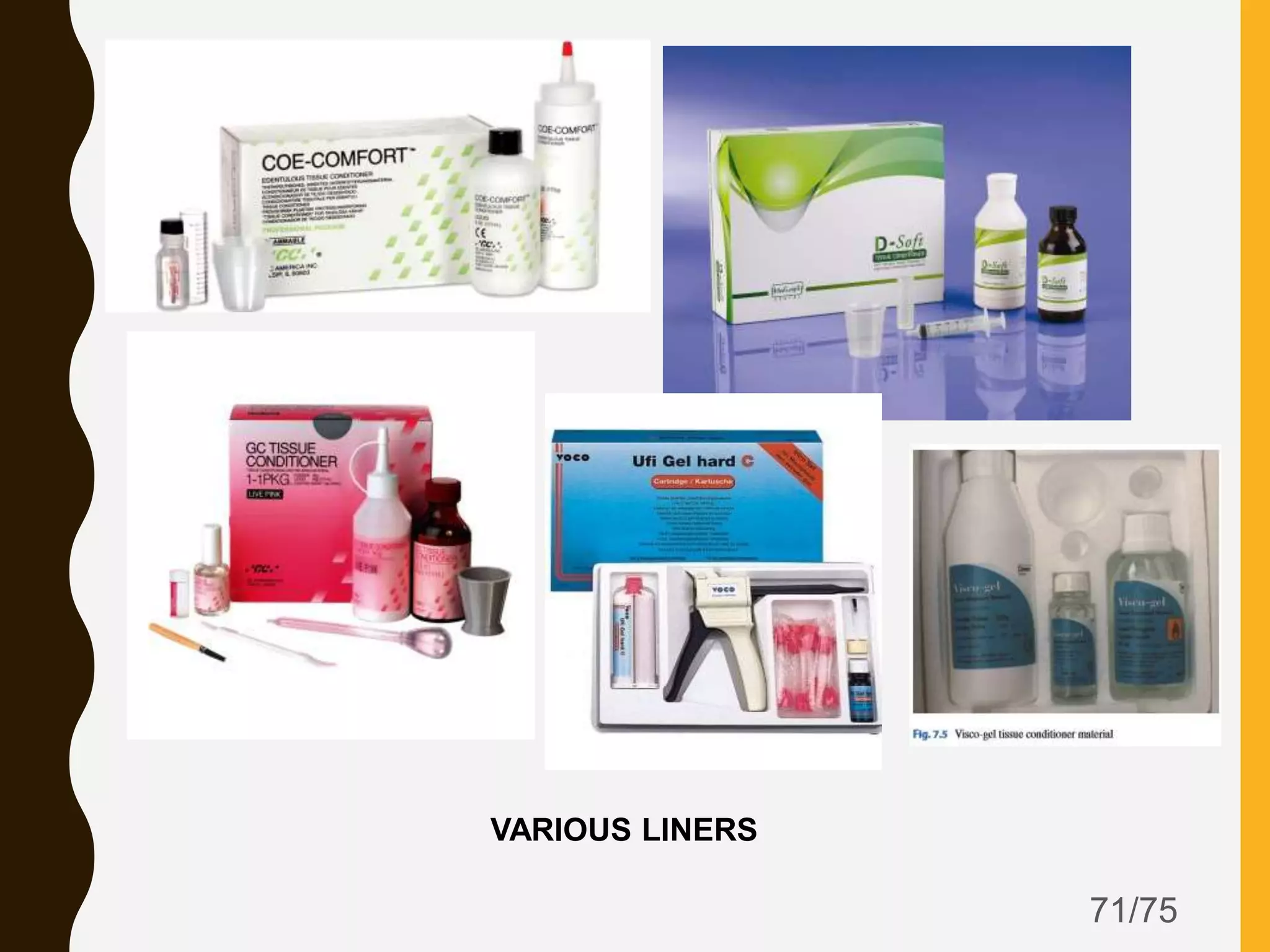 Tissue conditioners | PPTX