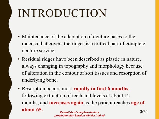 Tissue conditioners | PPTX | Oral care | Personal Care