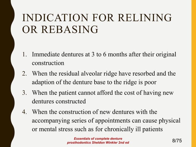 Tissue conditioners | PPTX | Oral care | Personal Care