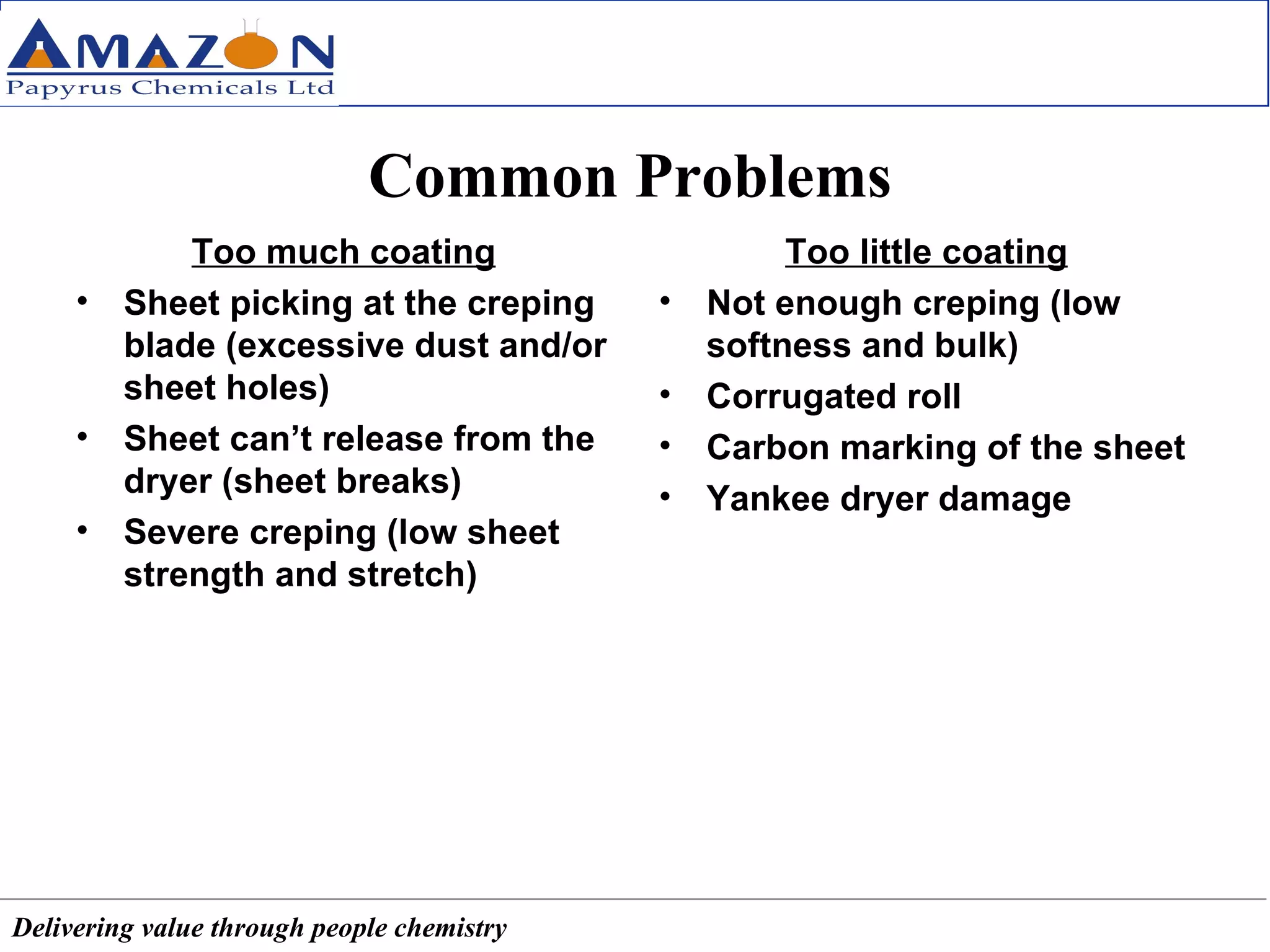 Tissue creping training | PPT