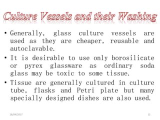 Tissue culture technique | PPTX