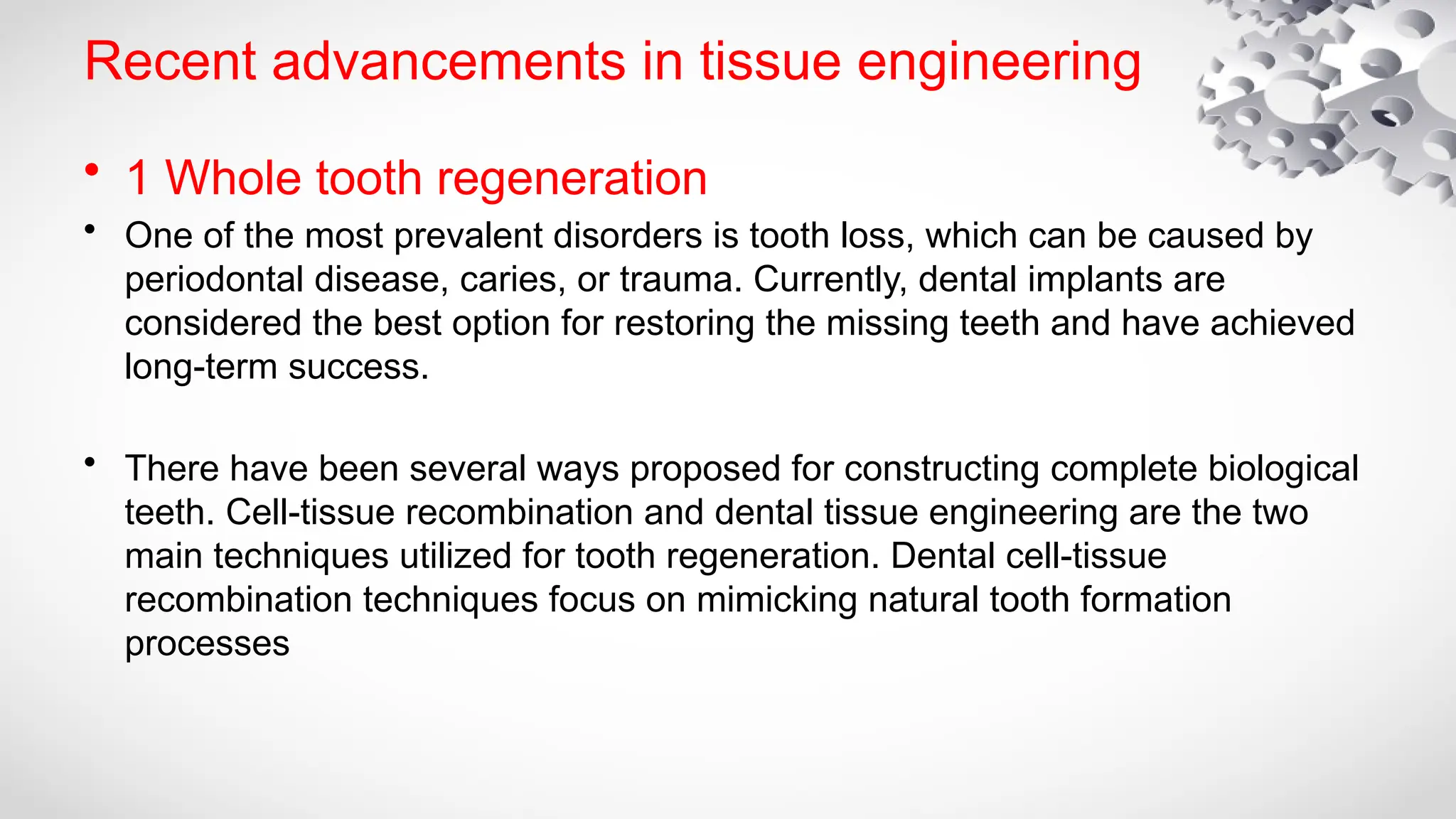 tissue engeneering for dental implant .pptx