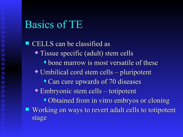 Tissue engineering | PPT