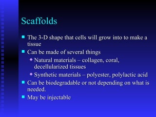 Tissue engineering | PPT