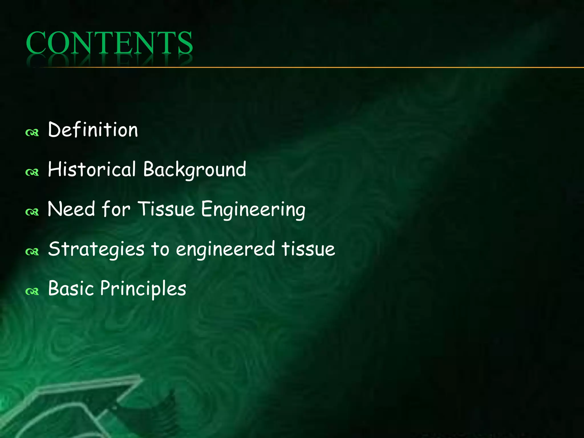 Tissue engineering and regenerative medicine | PPTX