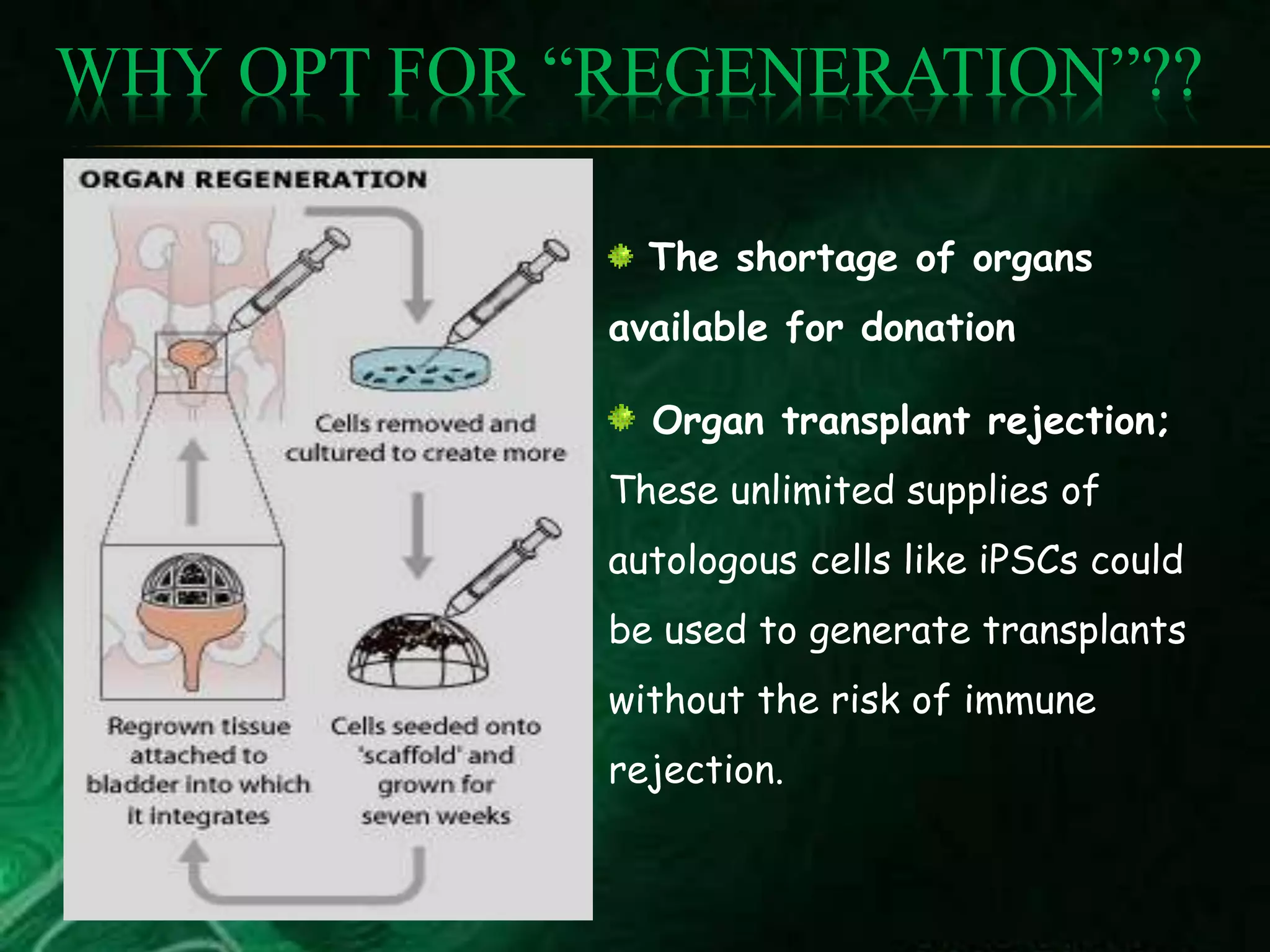 Tissue engineering and regenerative medicine | PPTX