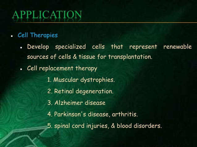 Tissue engineering and regenerative medicine | PPTX | Biological ...