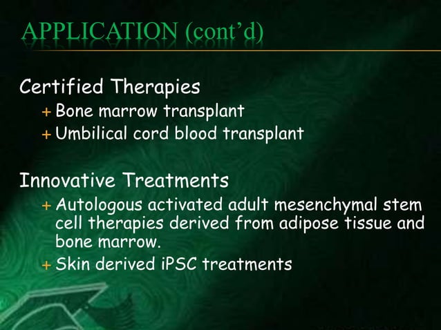 Tissue engineering and regenerative medicine | PPTX | Biological ...