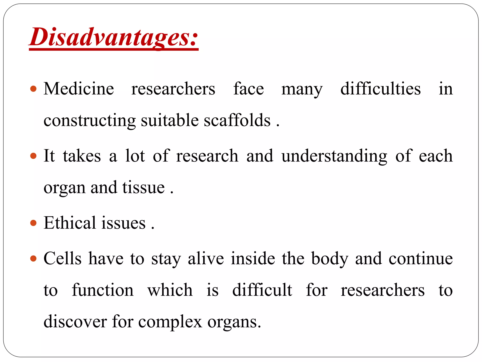Tissue engineering: AN INTRODUCTION | PPTX