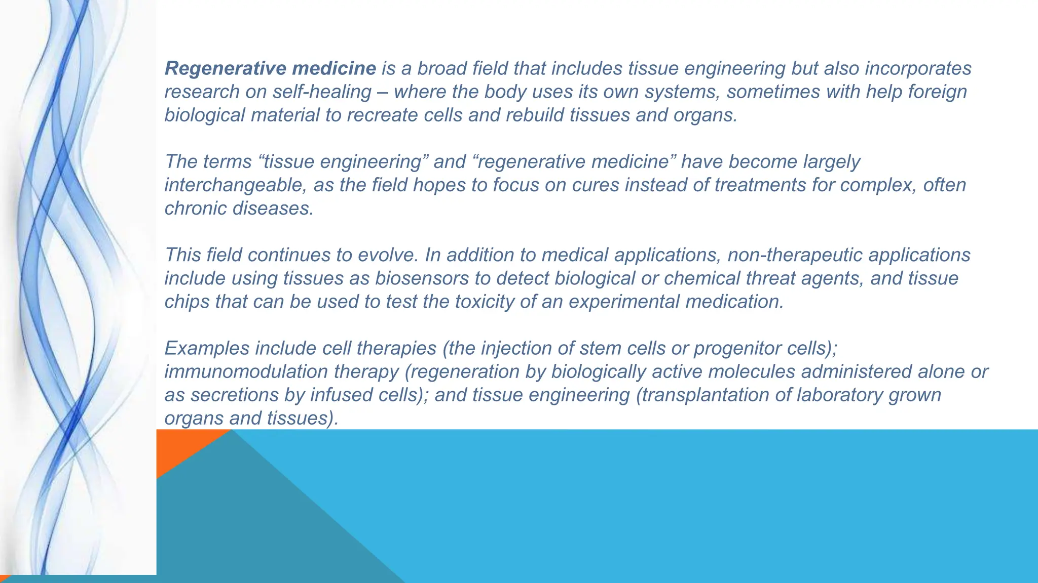 Tissue engineering......................pptx