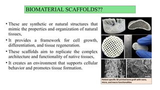 Biomedical scaffolds and application.pptx