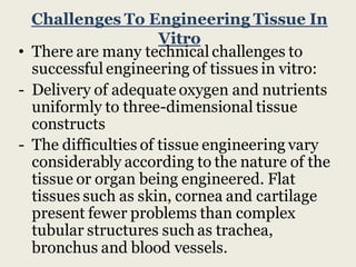 Tissue Engineering And Regeneration | PDF