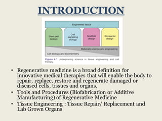 Tissue Engineering And Regeneration | PDF