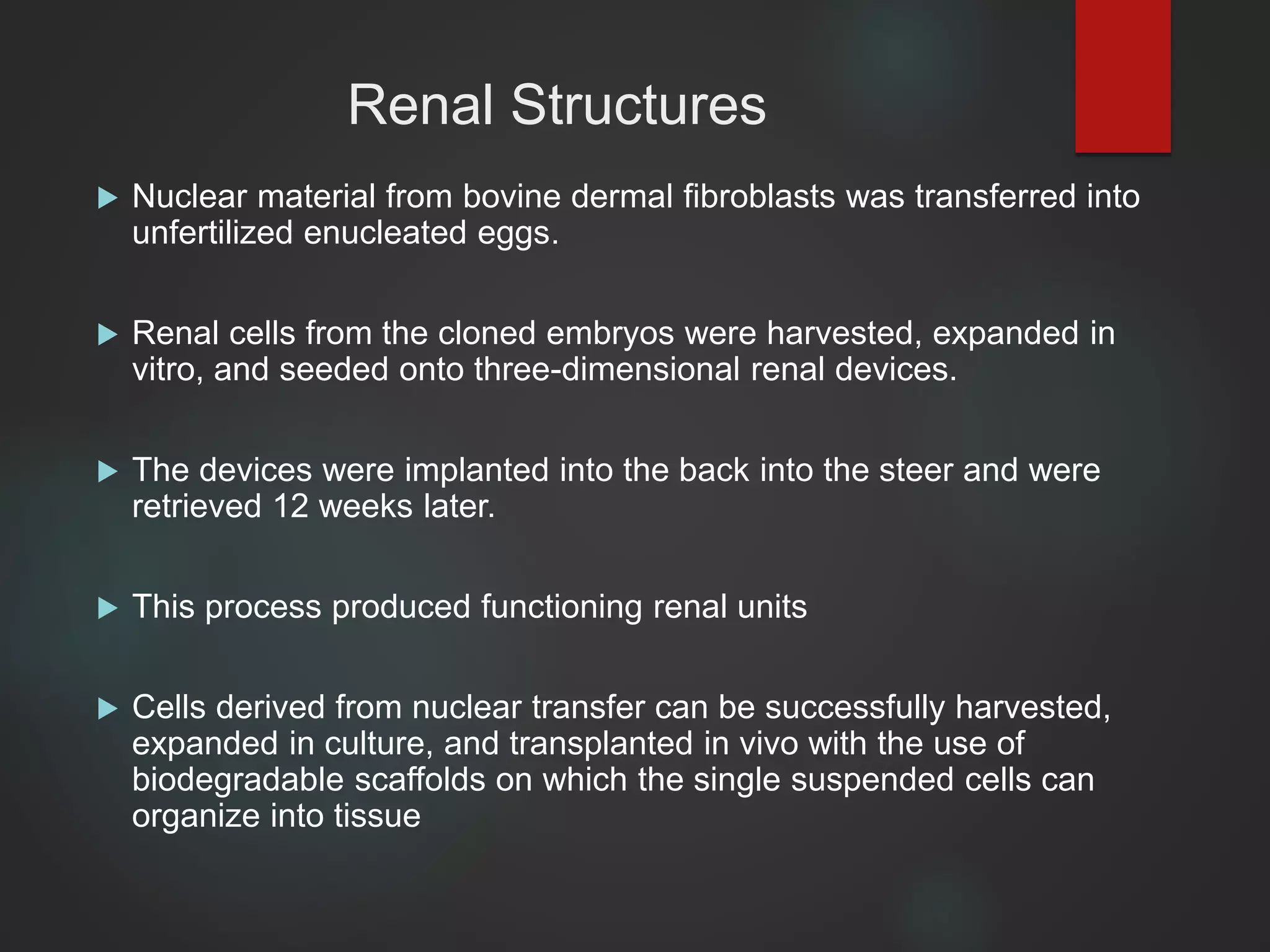 Tissue engineering applications in urology | PPTX