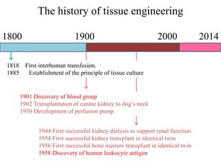 Tissue engineering 101 | PPTX