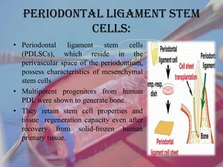 Tissue engineering in periodontics | PDF
