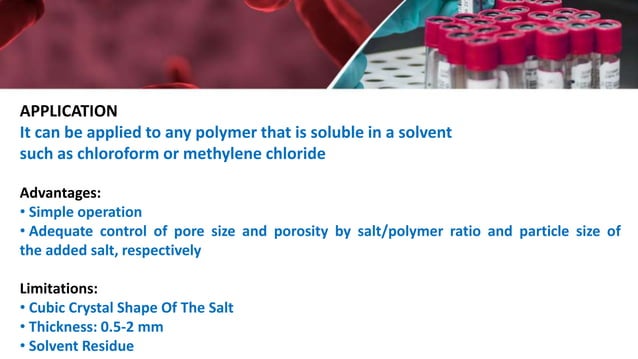 Tissue Engineering Solvent Casting Particulate Leaching And Selective Laser Sintering Pptx