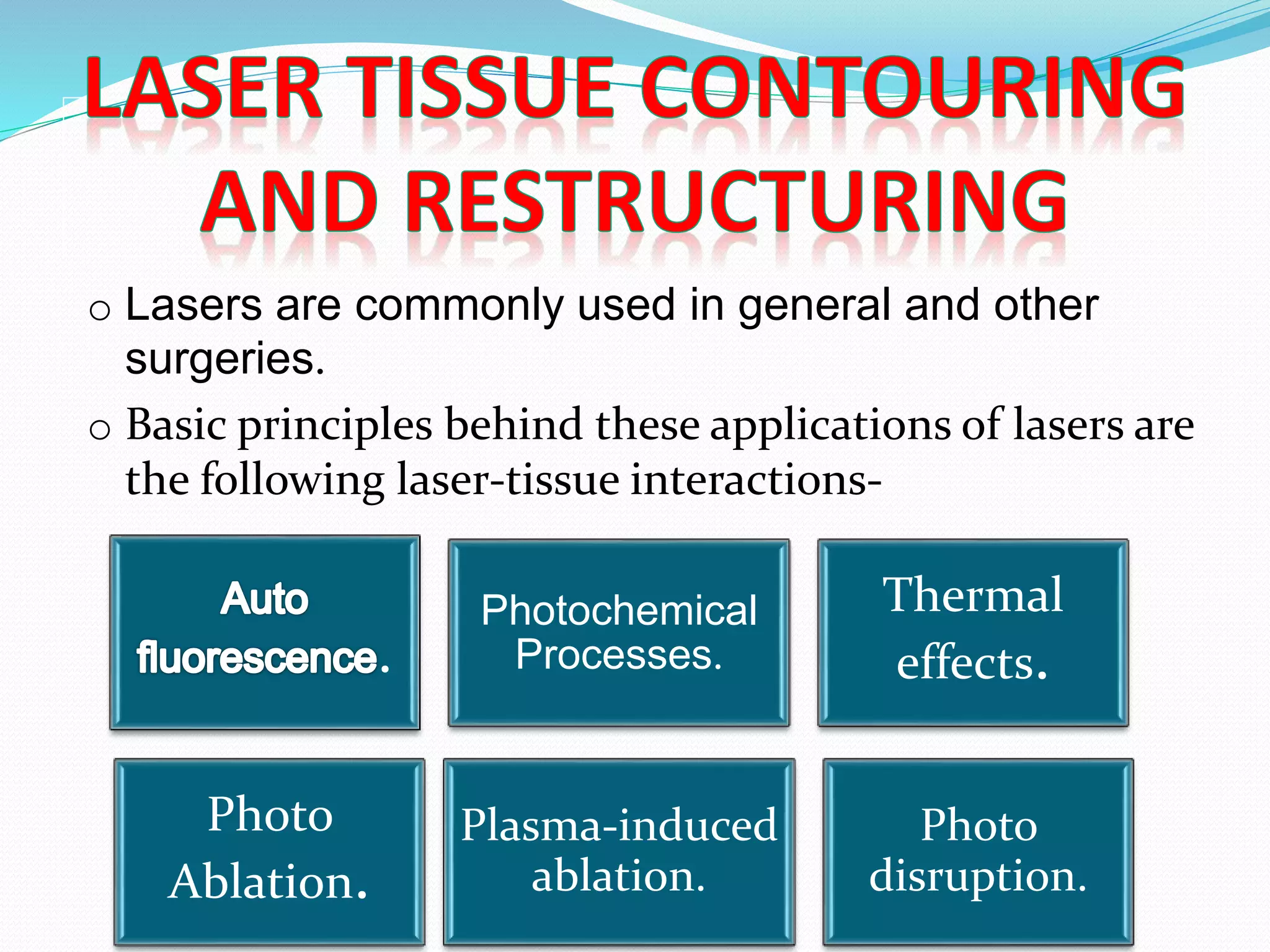 Tissue engineering with light | PPTX