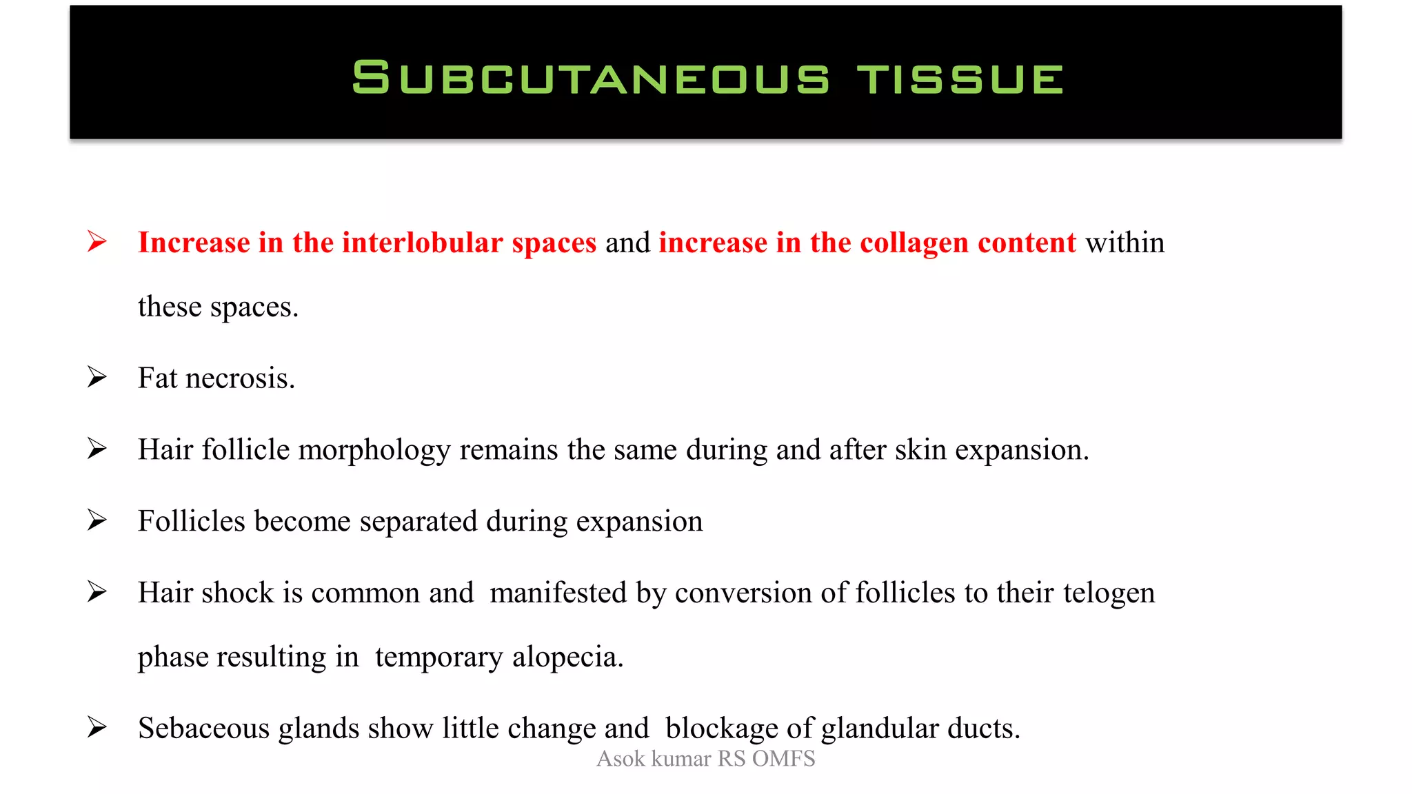 Tissue expander in omfs | PDF