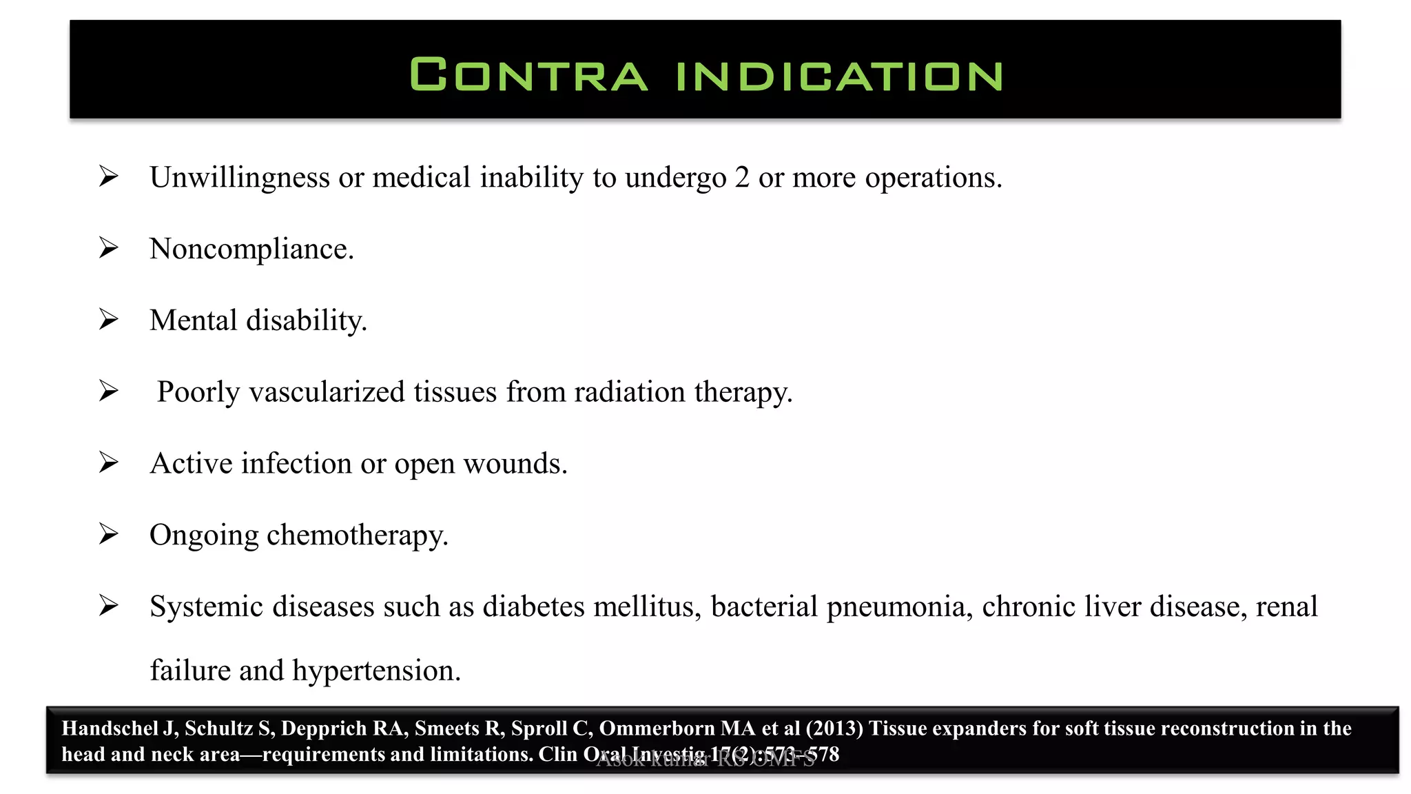 Tissue expander in omfs | PDF