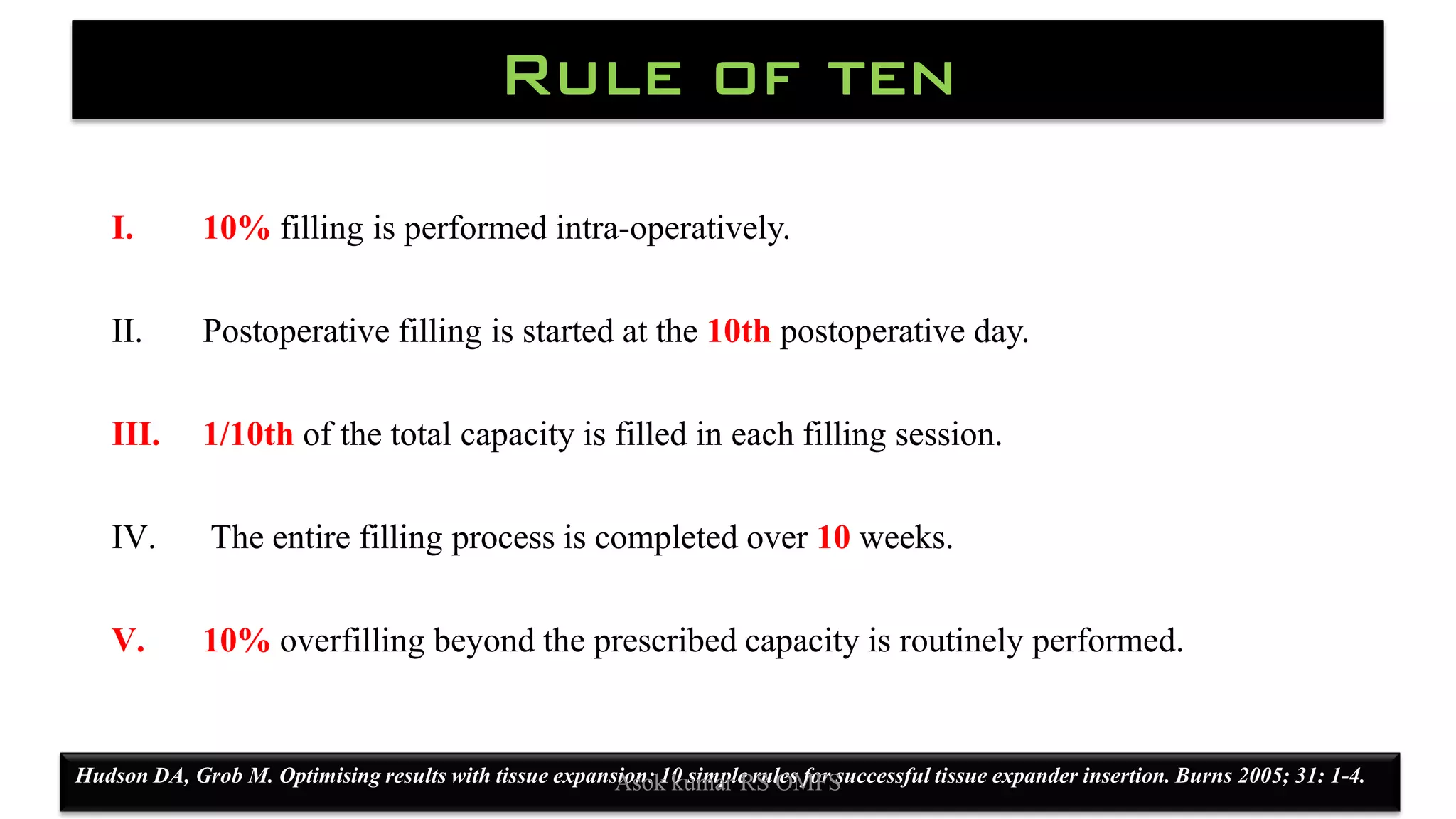 Tissue expander in omfs | PDF