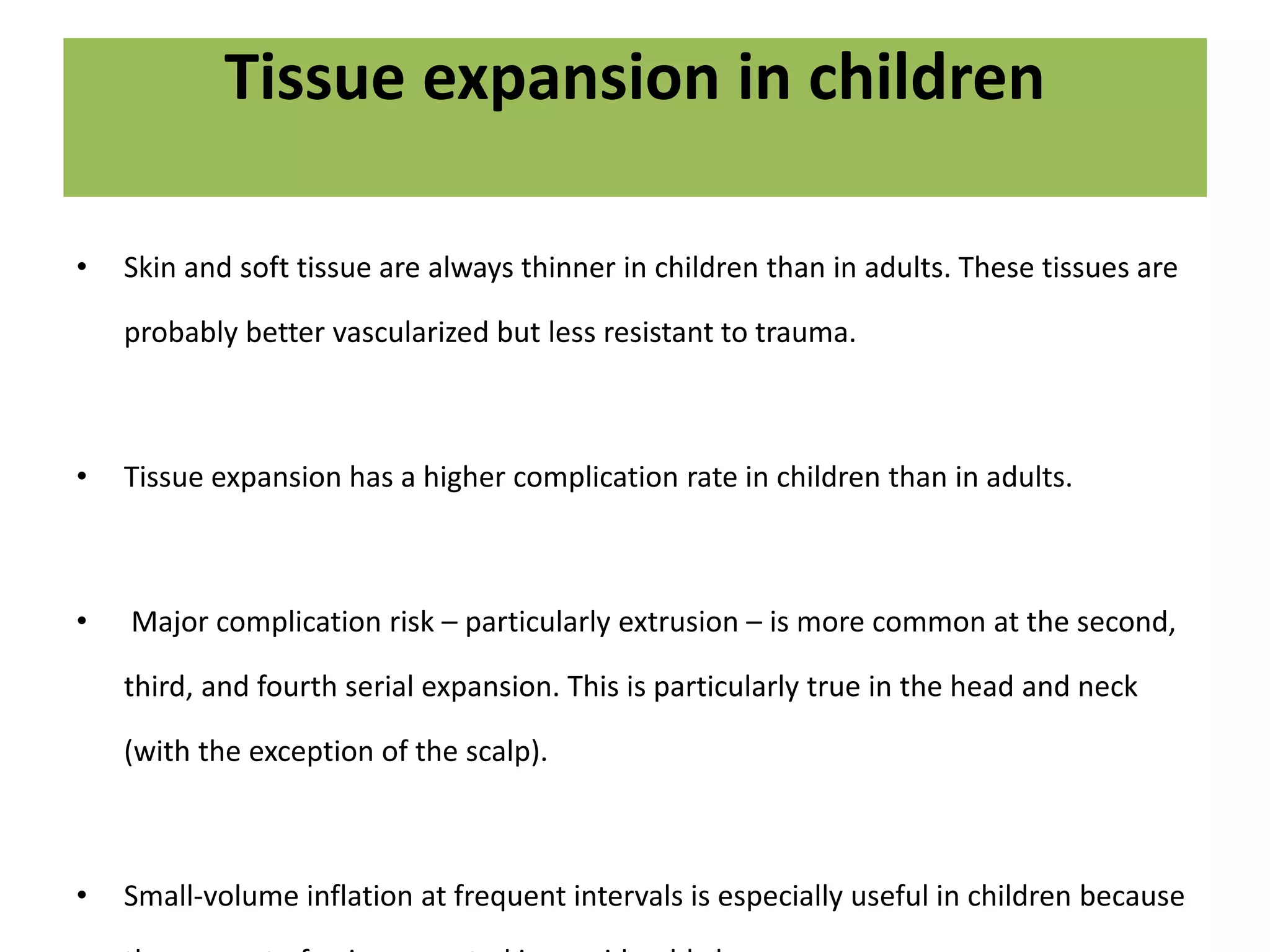 Tissue expansion | PPTX