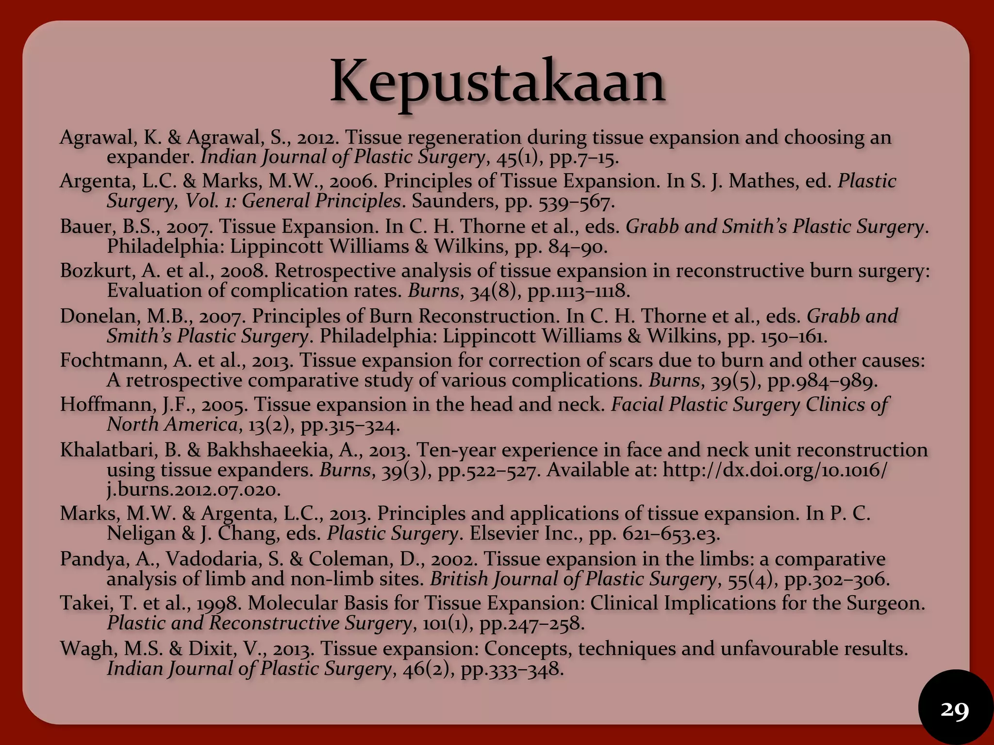 Tissue Expansion | PDF