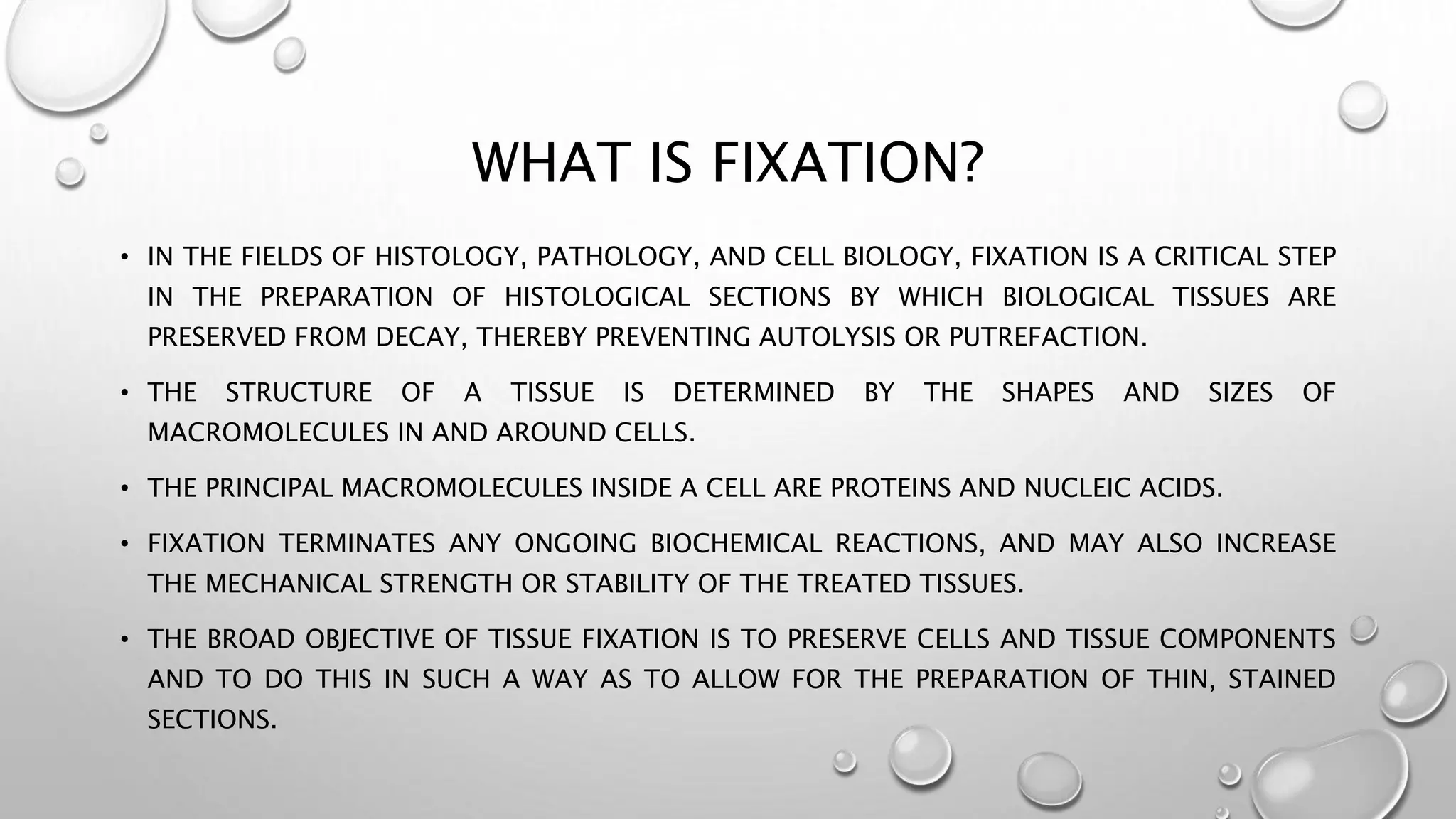 Tissue fixation | Histotechniques | abdul quddus | PPTX