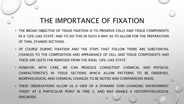 Tissue fixation | Histotechniques | abdul quddus | PPTX