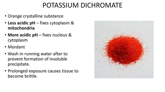 Tissue Fixation Histopathology | PPTX | Chemistry | Science