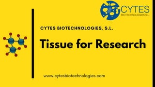 Tissue For Research | Cytes biotechnologies | PPT
