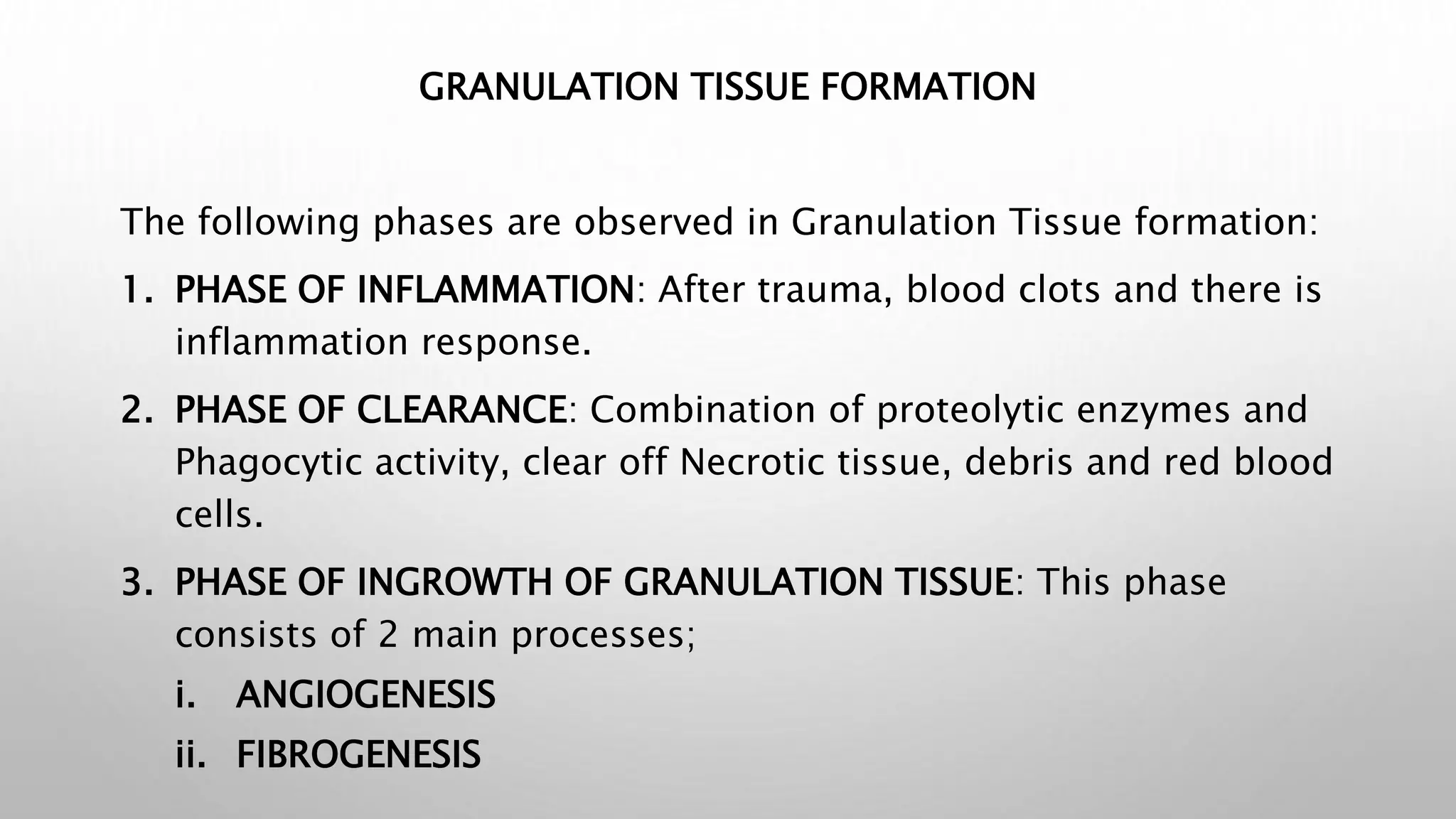 Tissue healing | PPTX