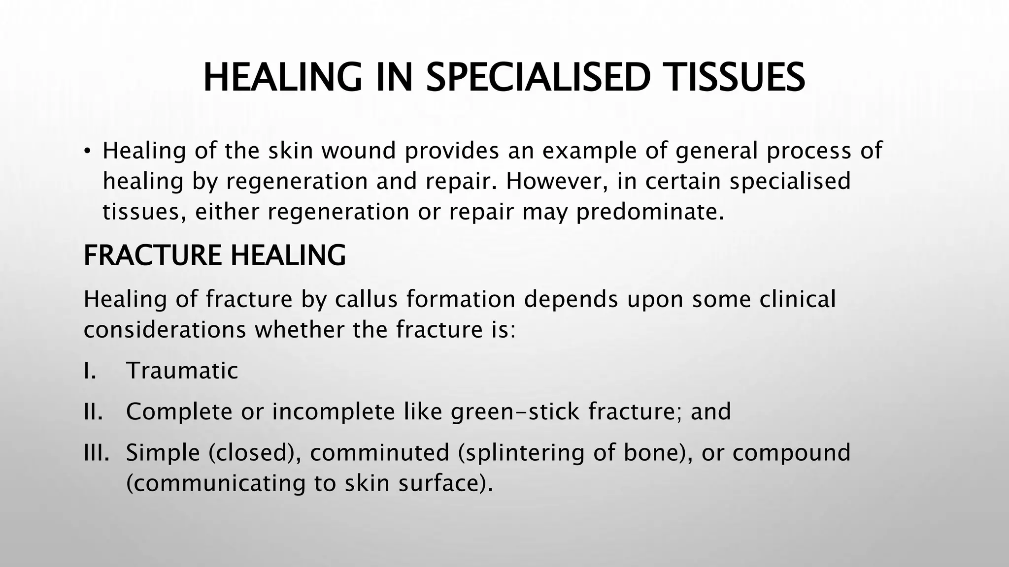 Tissue healing | PPTX