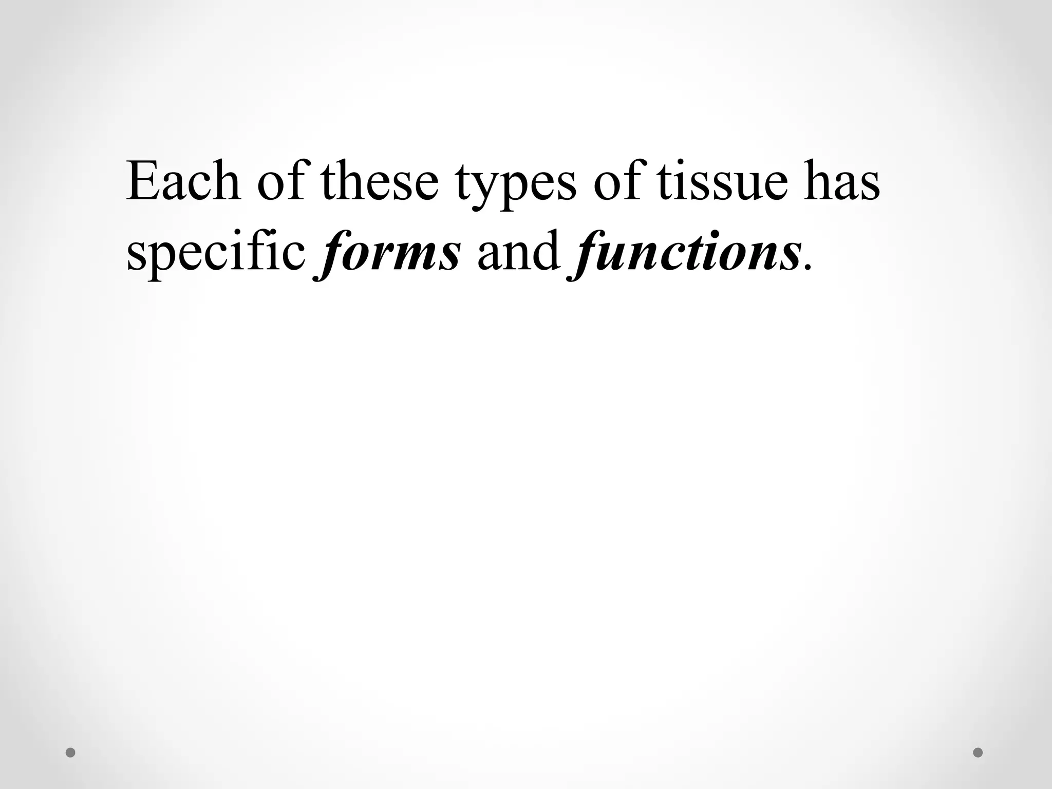 Tissue intro &_epithelial | PPT
