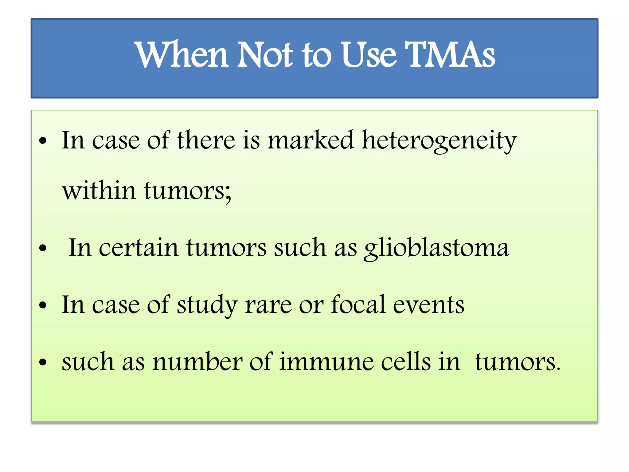 Tissue microarray | PPTX