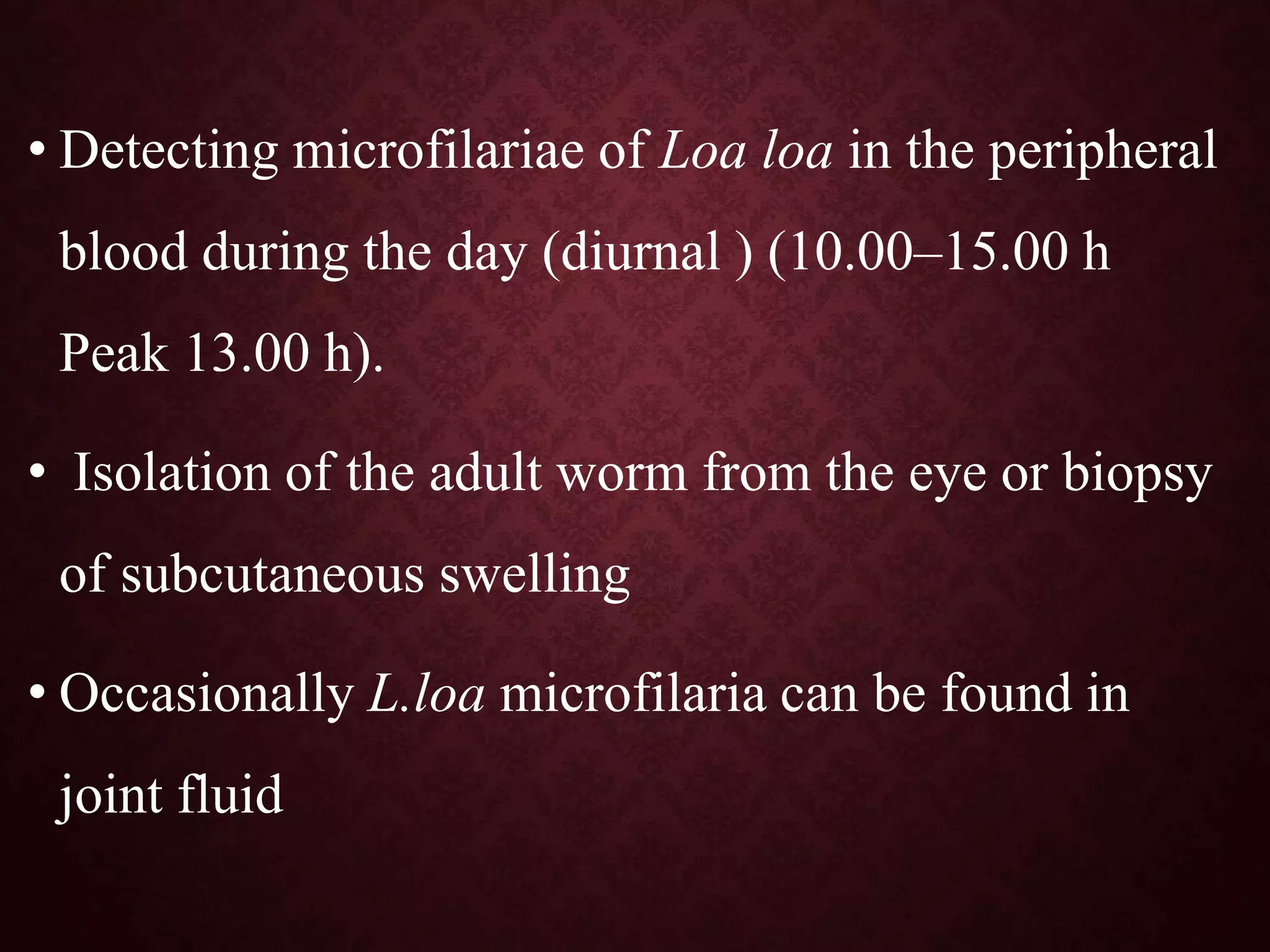 Tissue nematodes | PPSX