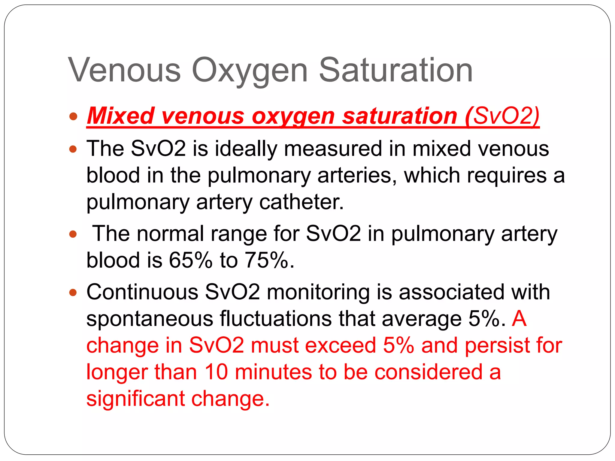 Tissue oxygenation | PPTX