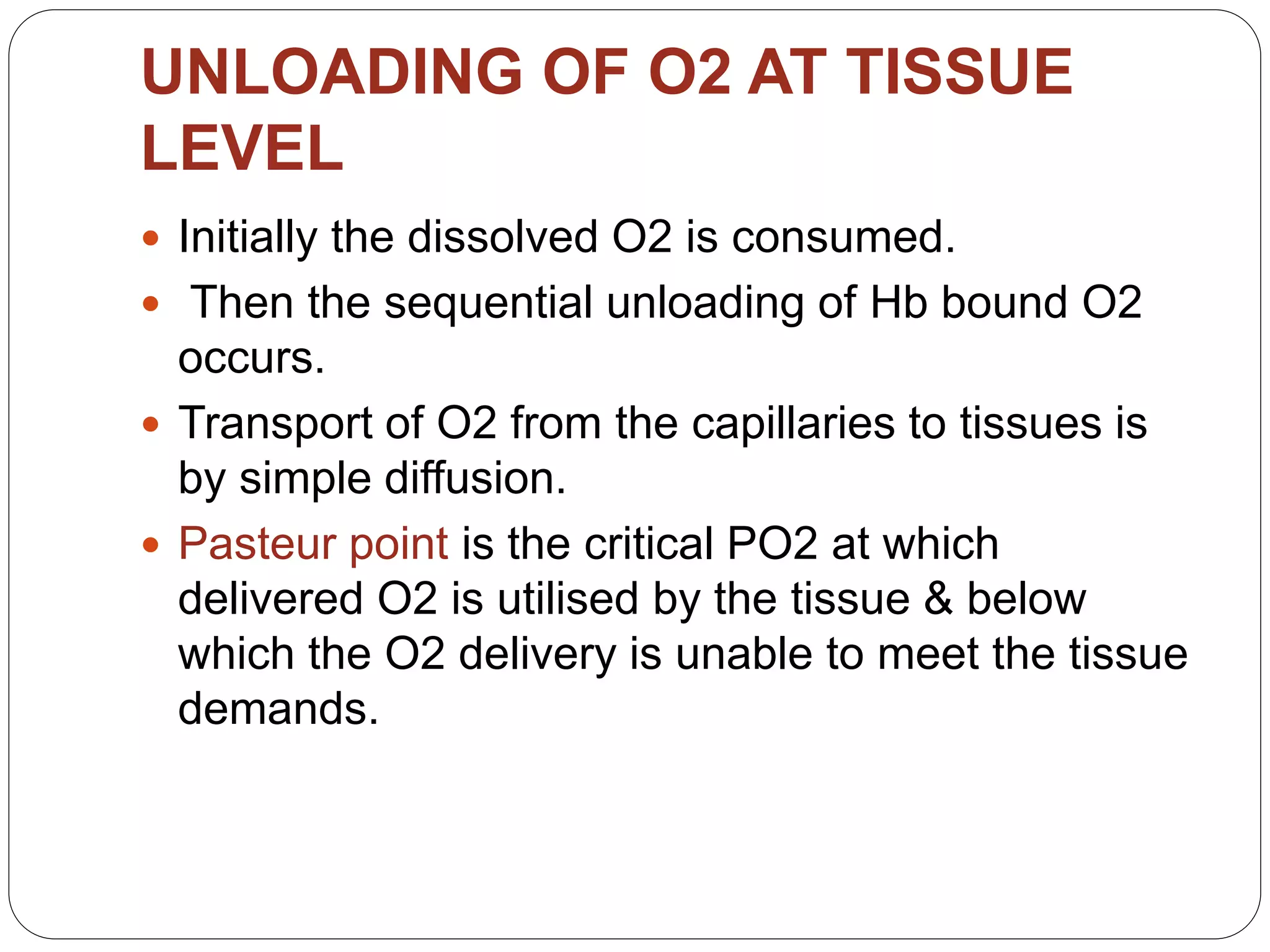 Tissue oxygenation | PPTX