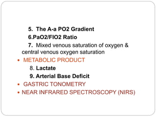 Tissue oxygenation | PPTX
