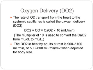 Tissue oxygenation | PPTX
