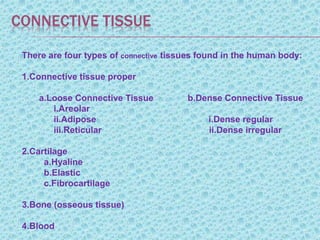 Tissue presentation (asif) | PPT