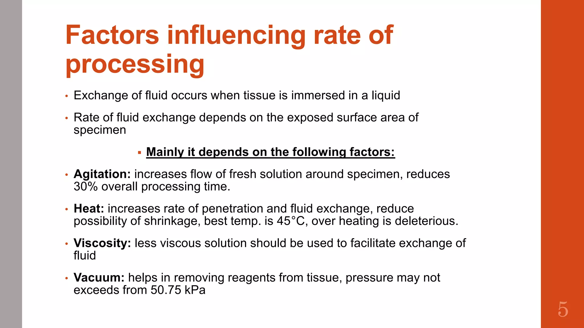 Tissue processing | PPTX