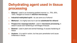 Tissue processing | PPTX