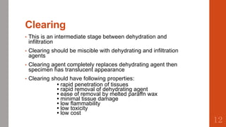 Tissue processing | PPTX