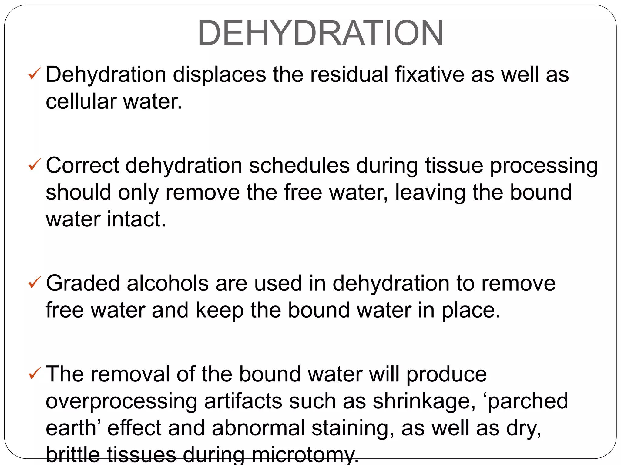 Tissue processing | PPTX