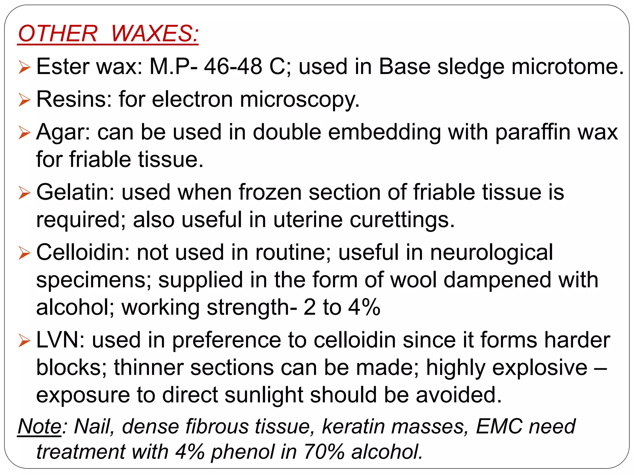 Tissue processing | PPTX