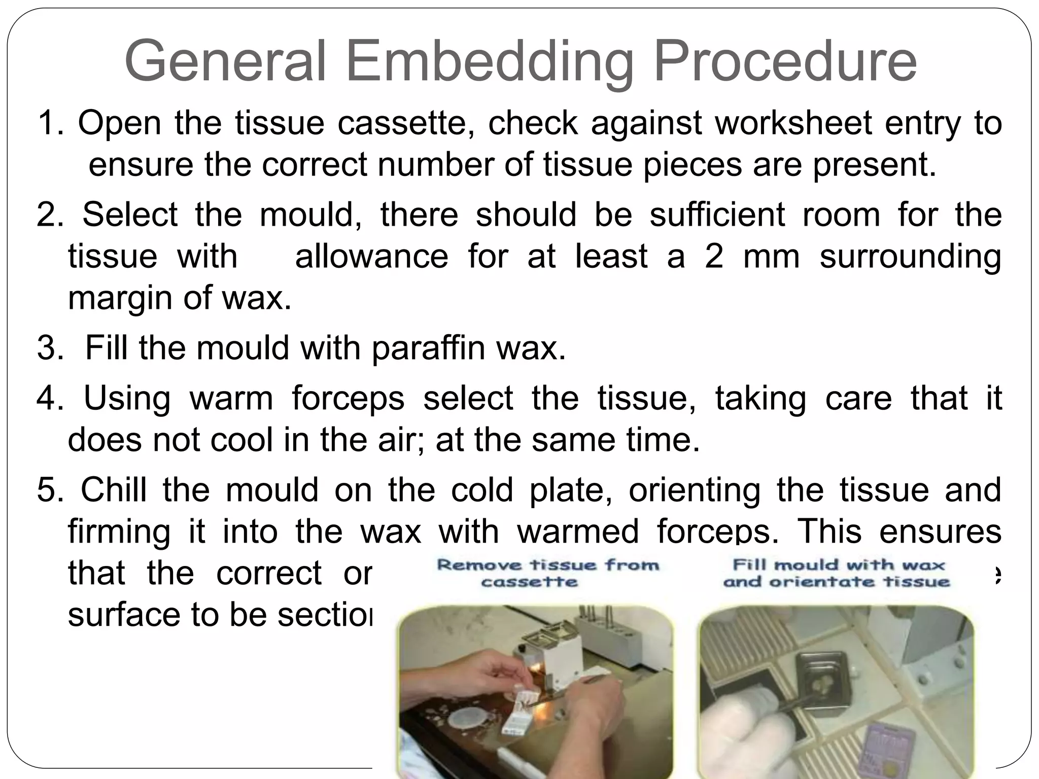 Tissue processing | PPTX