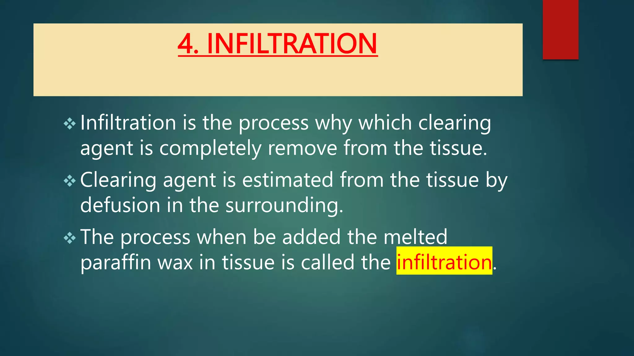 Tissue processing | PPTX